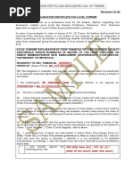 MII Declaration Format | PDF | Procurement | Justice