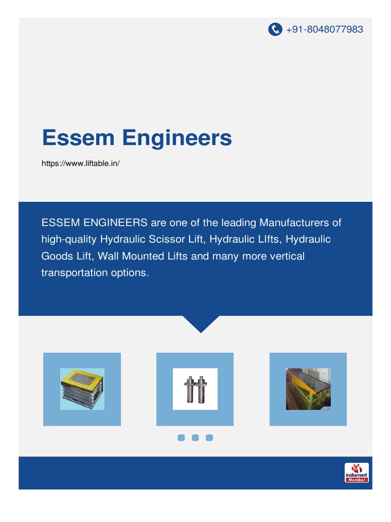 Essem Engg. 2 | PDF | Elevator | Equipment