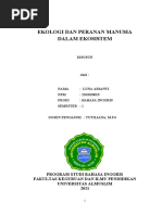 Makalah Ekologi Sebagai Dasar Ilmu Lingkungan | PDF