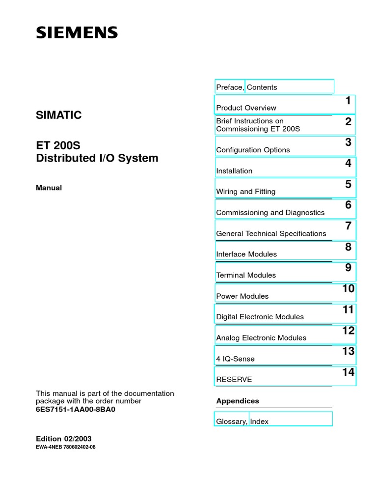 ET200S e | PDF | Trademark | Electronics