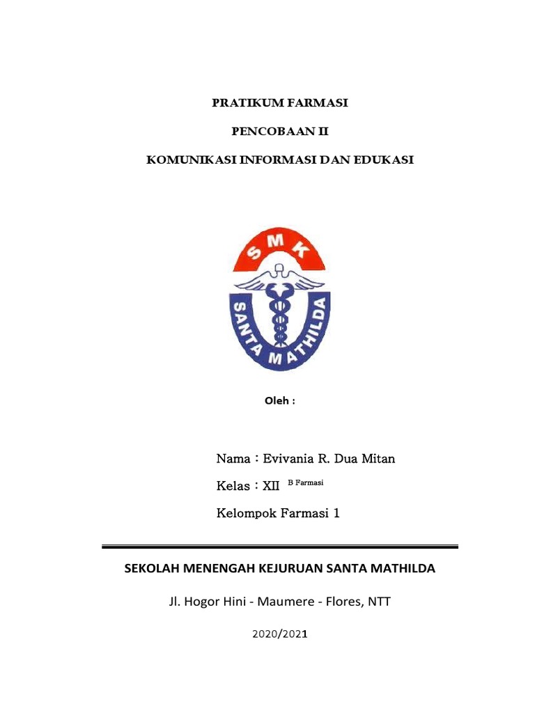 Cover SMK Mathilda | PDF