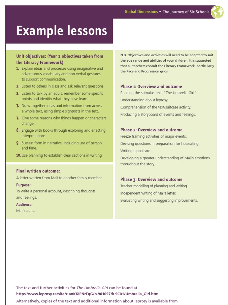 LEP M31 Lesson Plan (D) | PDF | Sentence (Linguistics) | Narrative