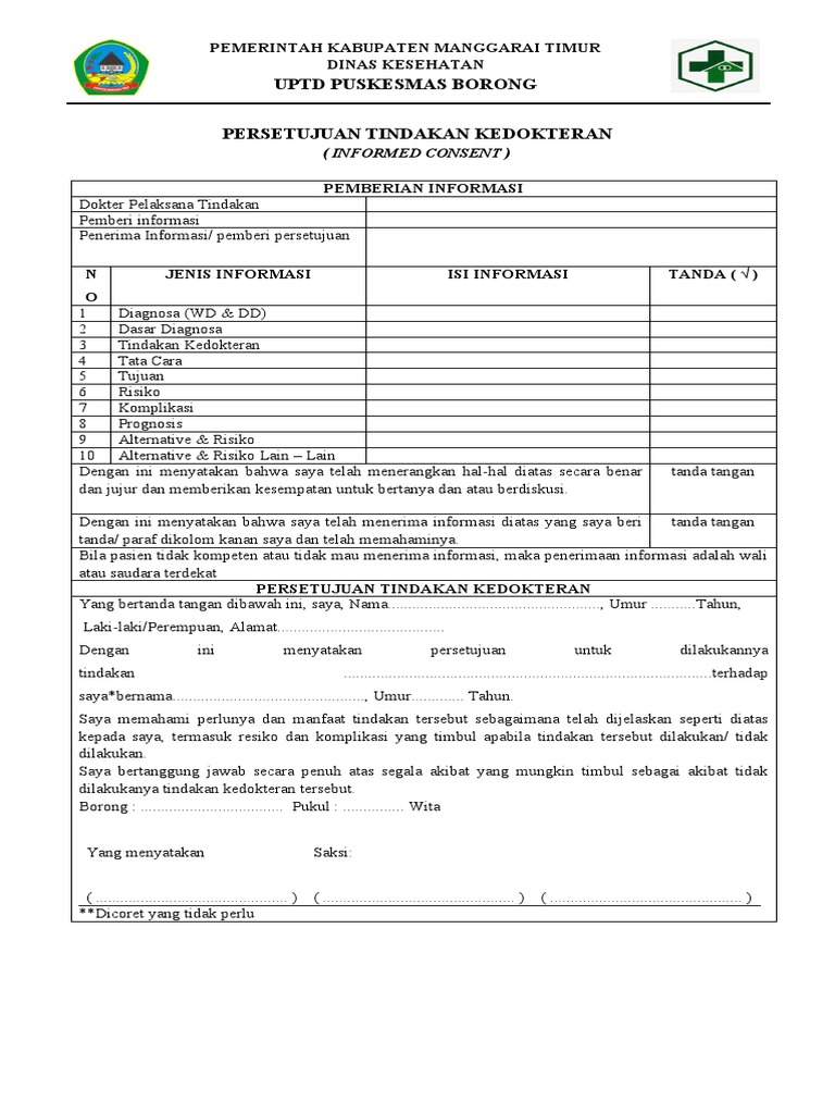 Informed Consent | PDF