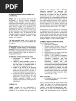 The Four Fold Test | PDF | Employment | Labour Law