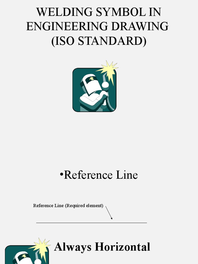 Welding Symbol in Engineering Drawing (Iso Standard) | PDF | Welding ...