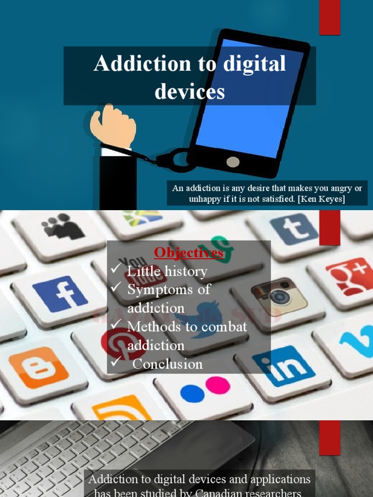 Addiction To Digital Devices | PDF