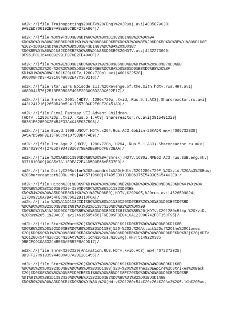 HDTV Movie Collection Links | PDF | Filmmaking | Television Technology