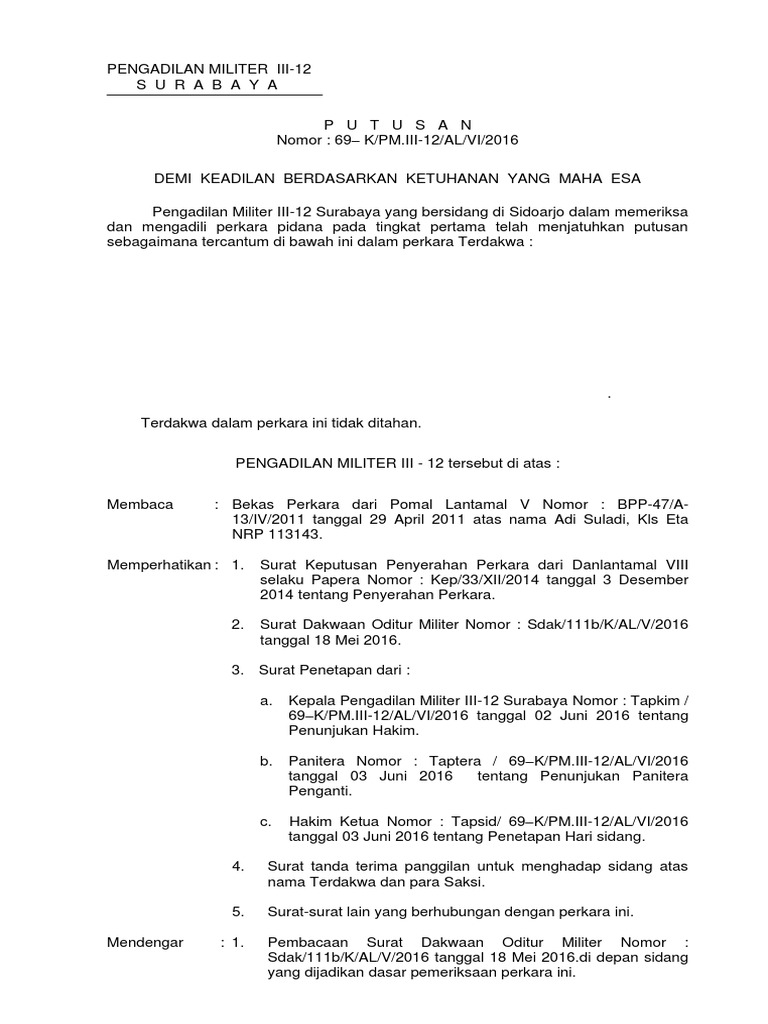 Put Adi Suladi KBR | PDF