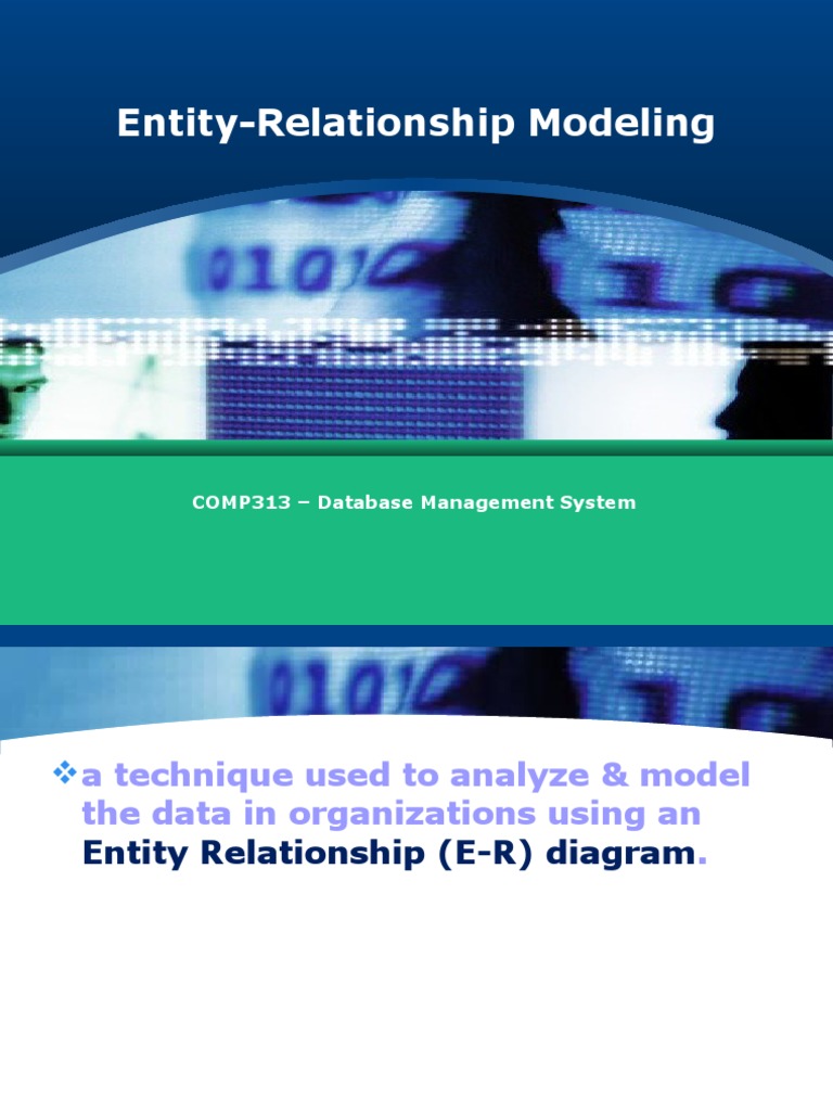 Entity Relationship Modeling Pdf Conceptual Model Data Model