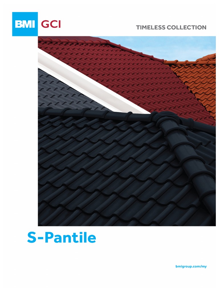 BMI GCI S-Pantile Roof Tiles | PDF
