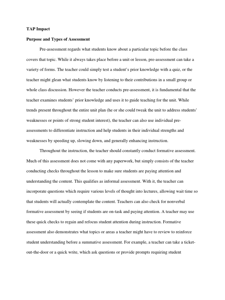 TAP Impact 1 | PDF | Educational Assessment | Lawsuit