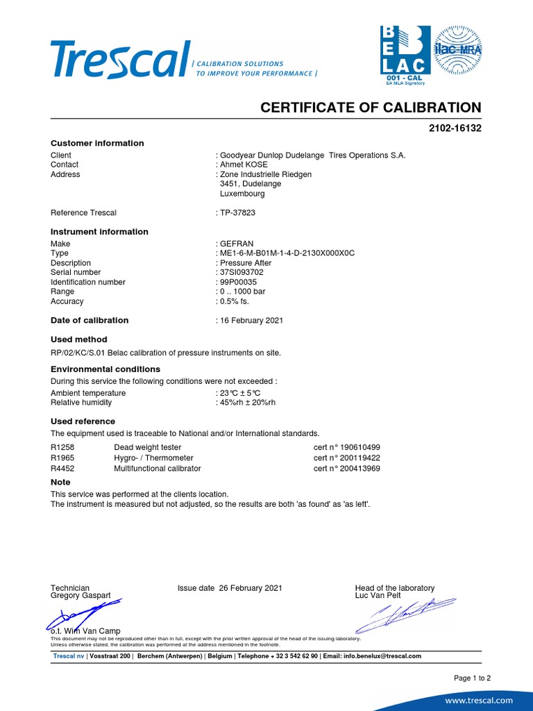 Calibration Sample | PDF | Calibration | Observation