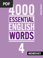 4000 Essential English Words - 4 - 2nd 0 | PDF