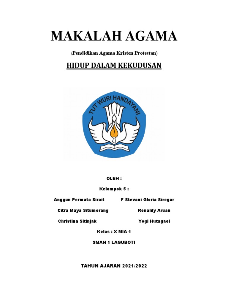 Hidup dalam Kekudusan Kristen | PDF