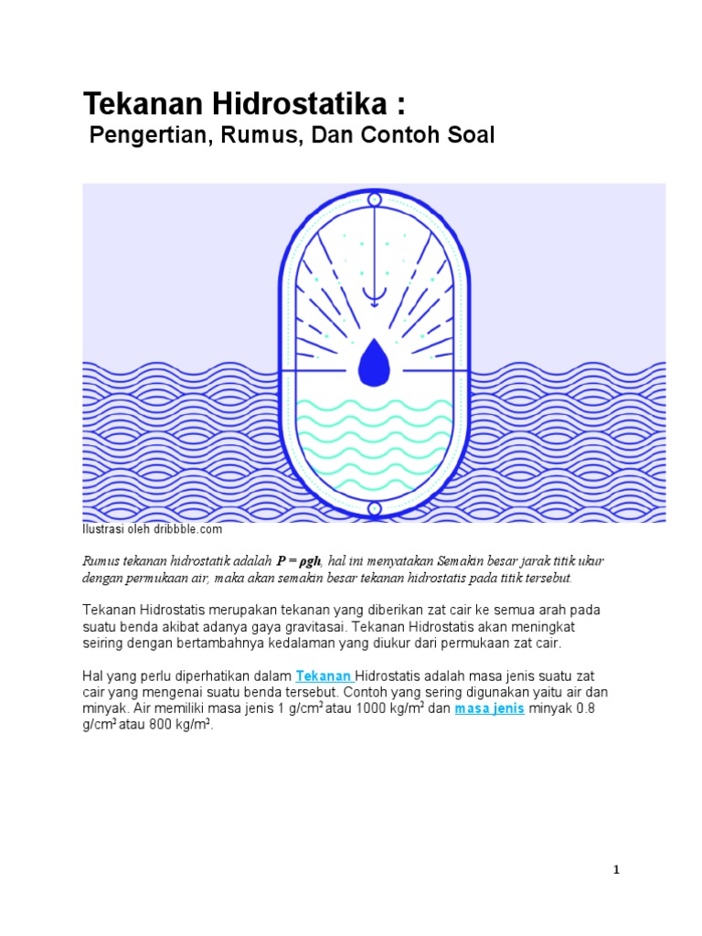 HidrostatiKA Contoh | PDF