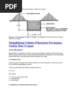 Menghitung Ukuran Sloof Rumah 1 Lantai | PDF | Griya & Taman