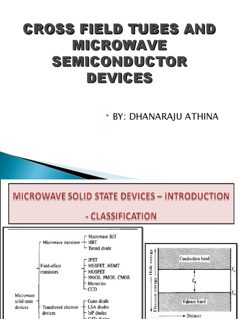 Microwave Solid State Devices | PDF | Capacitor | Amplifier