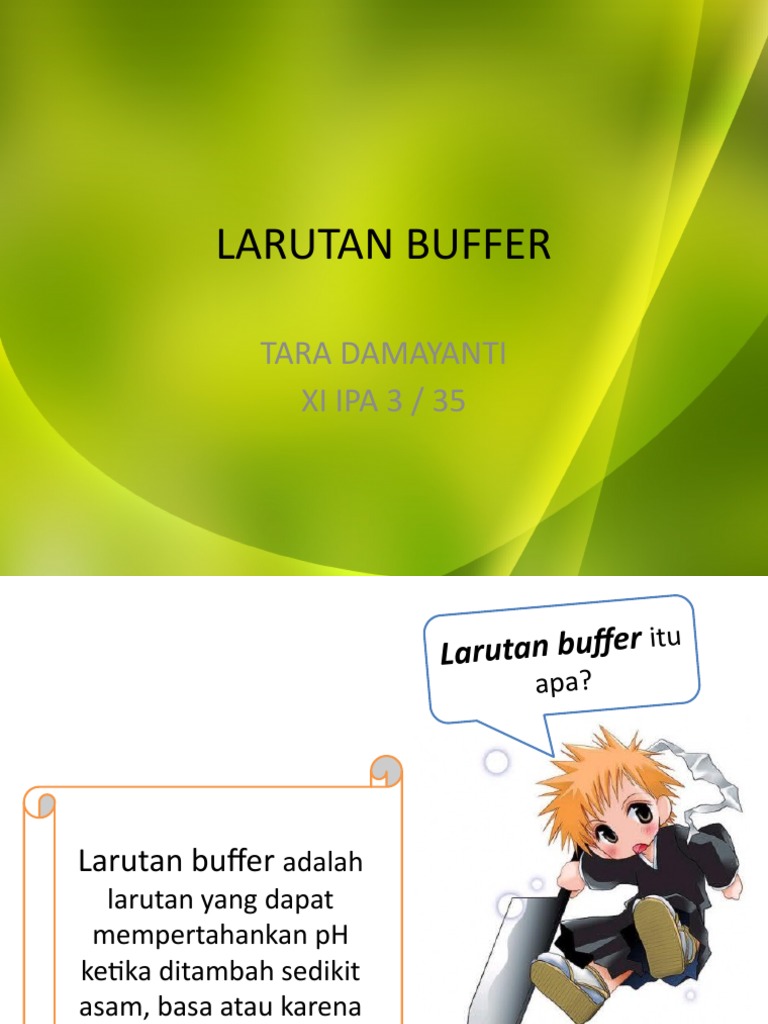 Larutan Buffer | PDF