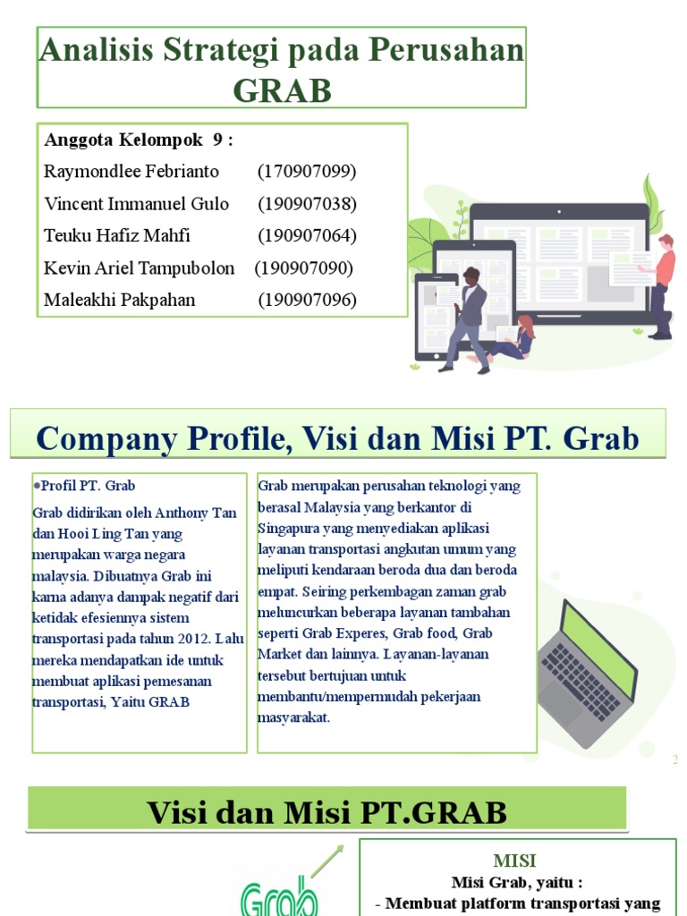Kelompok 9 - Perusahan Grab | PDF