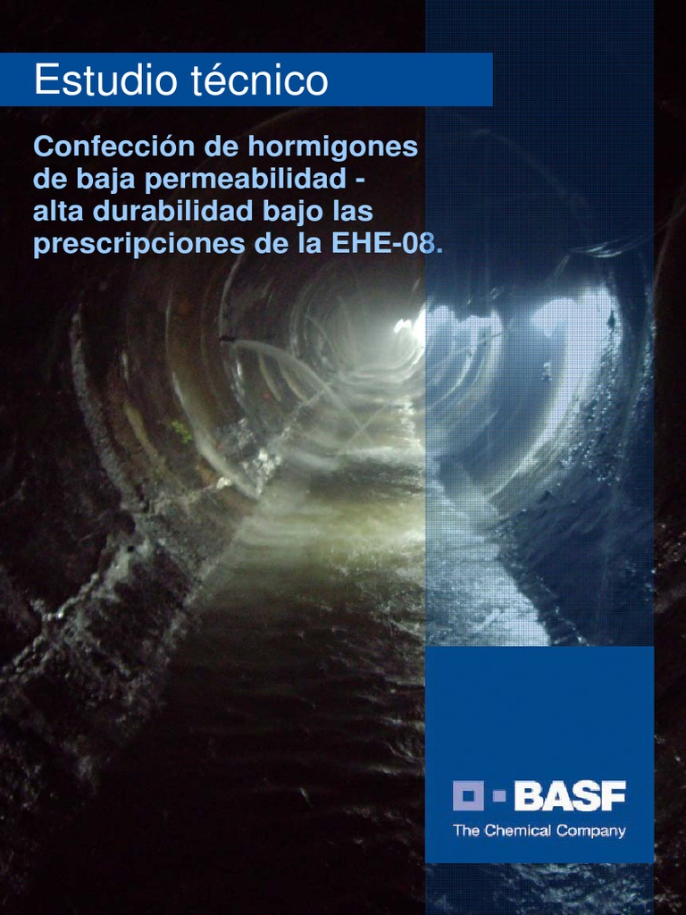 Confeccion Hormigon Baja Permeabilidad Ehe 08 | PDF | Hormigón | Cemento