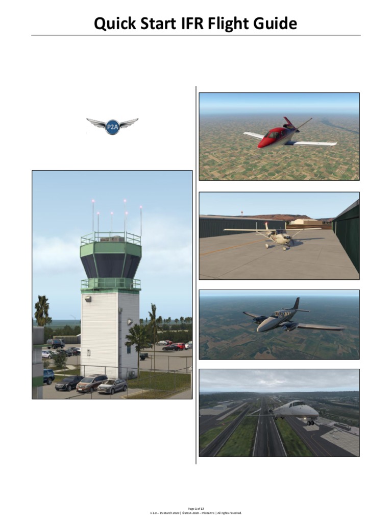 02.0 Quick Start IFR Flight Guide | PDF | Air Traffic Control ...