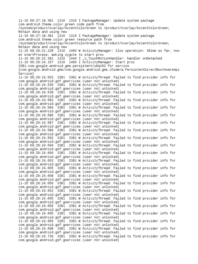 Log | PDF | Information Technology Management | Operating System Families