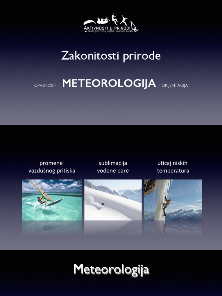 4 Meteorologija | PDF