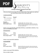 Event Function Planning Sheet | PDF