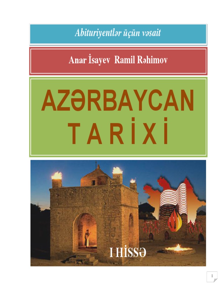 Anar Isayev Azerbaycan Tarixi 1hisse | PDF