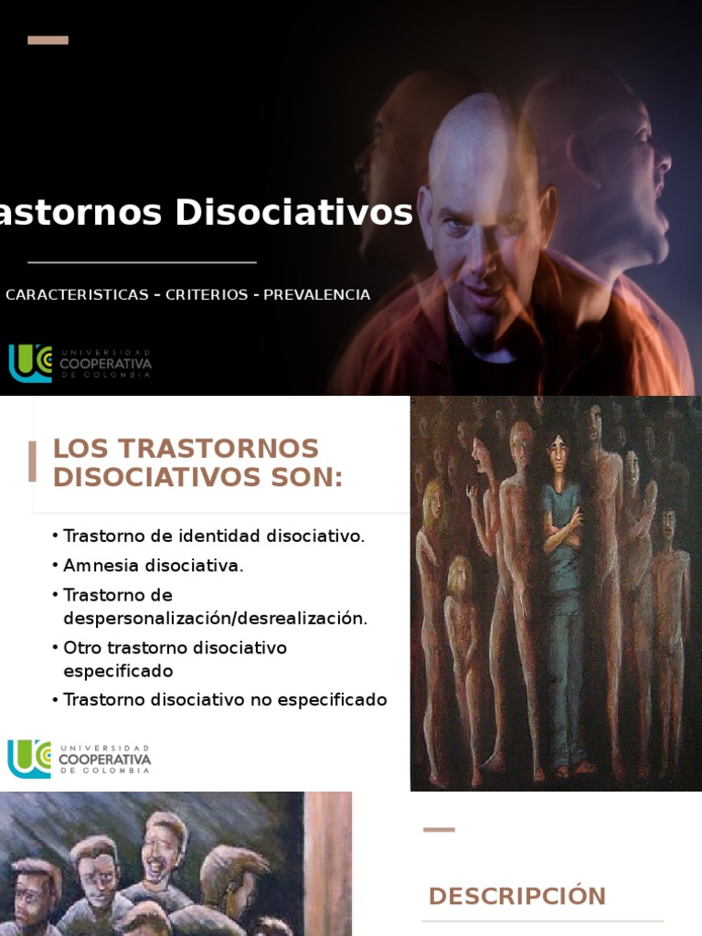 Trastornos Disociativos | PDF | Trastorno mental | Disociación (psicología)