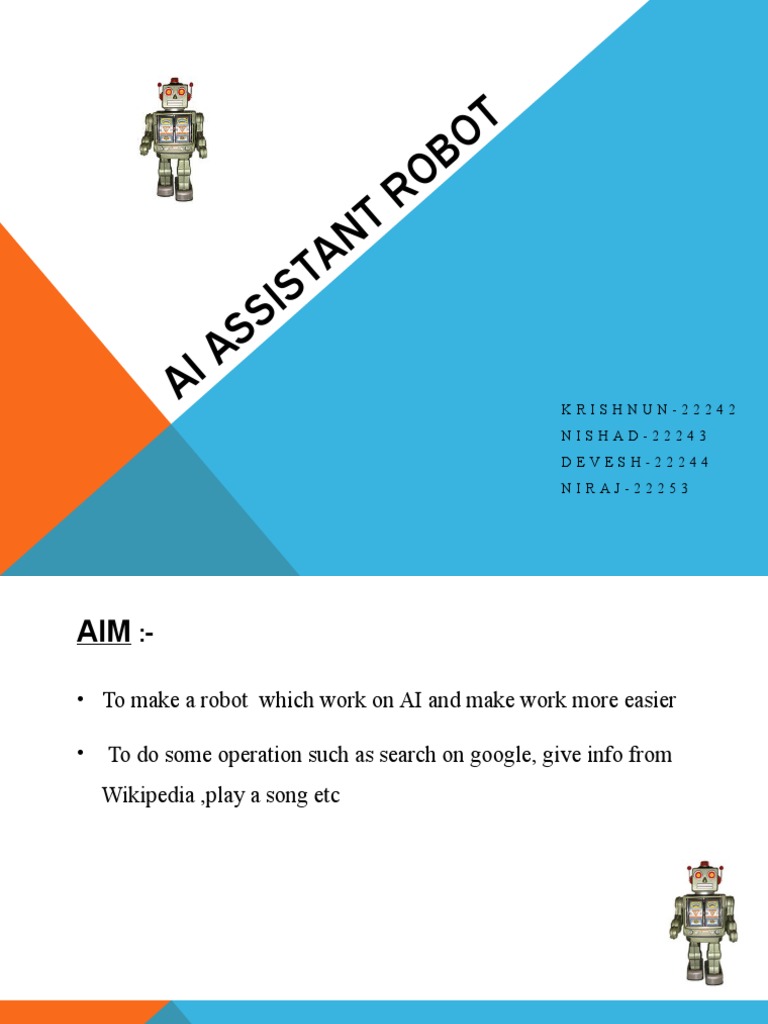 Ai Assistant Robot 2 | PDF | Arduino | Computing