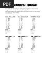 400 Spelling Bee Word List Every Level Easy Difficult and Impossible | PDF