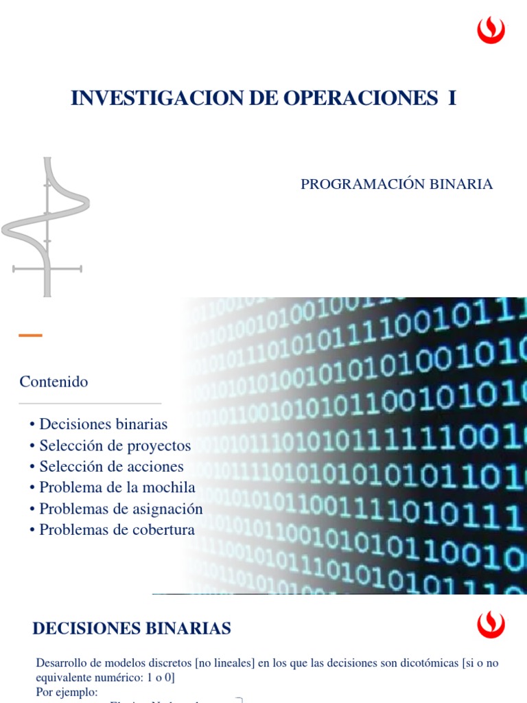 Programación Binaria BIN | PDF | Matemáticas Aplicadas | Matemáticas
