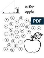 A Is For Apple Book | PDF