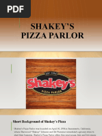Shakey's Pizza Asia Ventures Inc. Overview | PDF | Fast Food ...