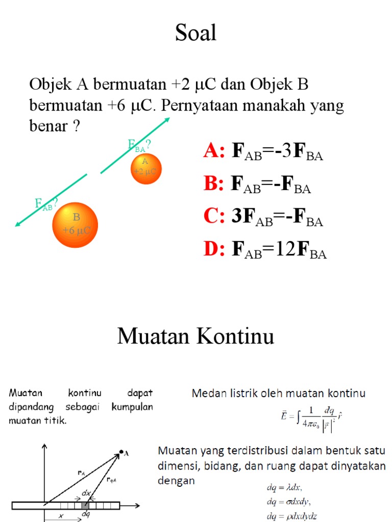 Pertemuan Ke-2 (Hukum Gauss) | PDF | Sains & Matematika
