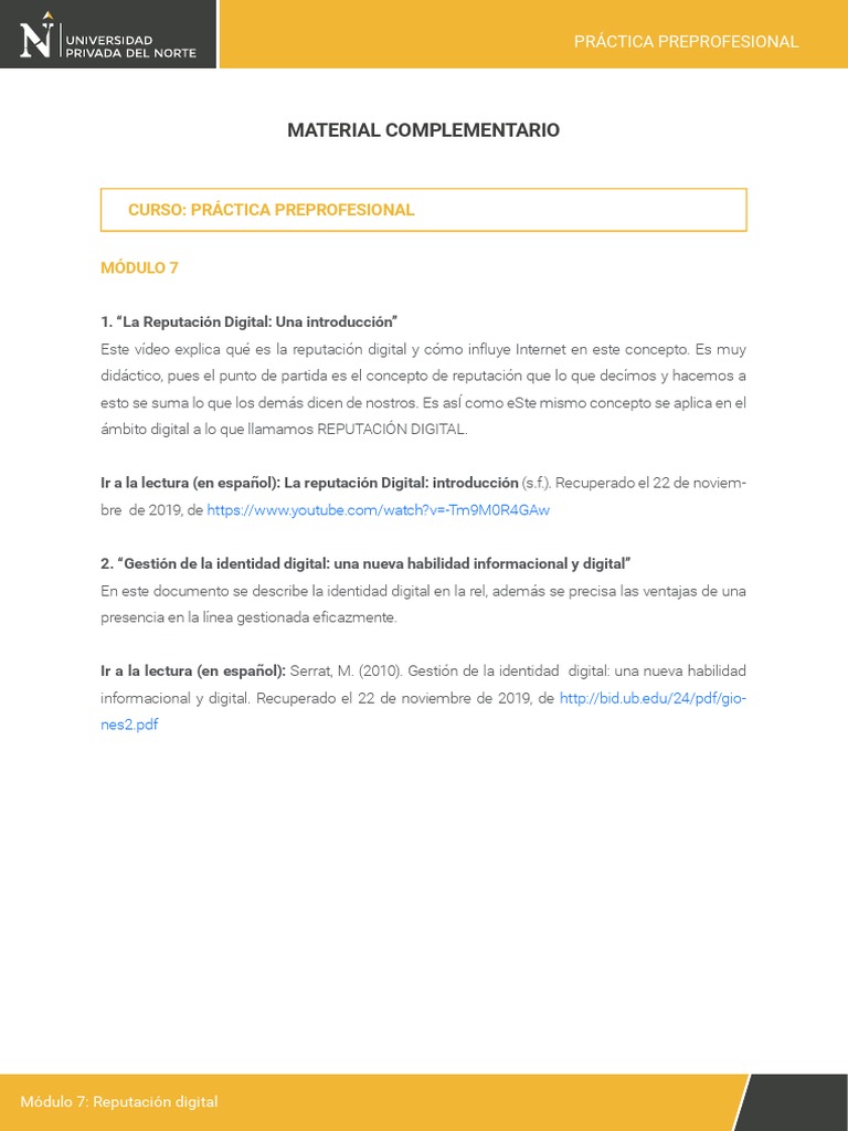 Material Complementario | PDF