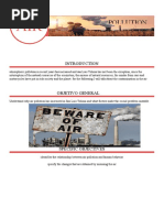English SBA | PDF | Air Pollution | Pollution
