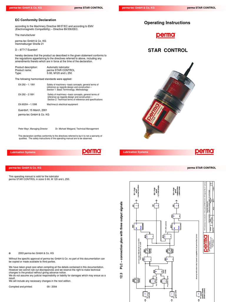 Perma Star Control en | PDF | Light Emitting Diode | Power Supply