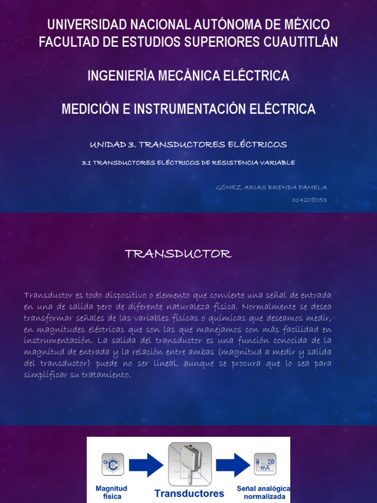 Transductores eléctricos | PDF | Generador eléctrico | Micrófono