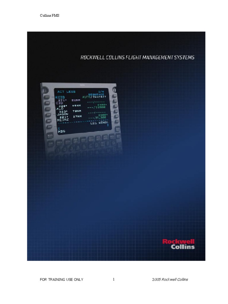 Rockwell Collins Flight MGMT Systems | PDF | Global Positioning System ...