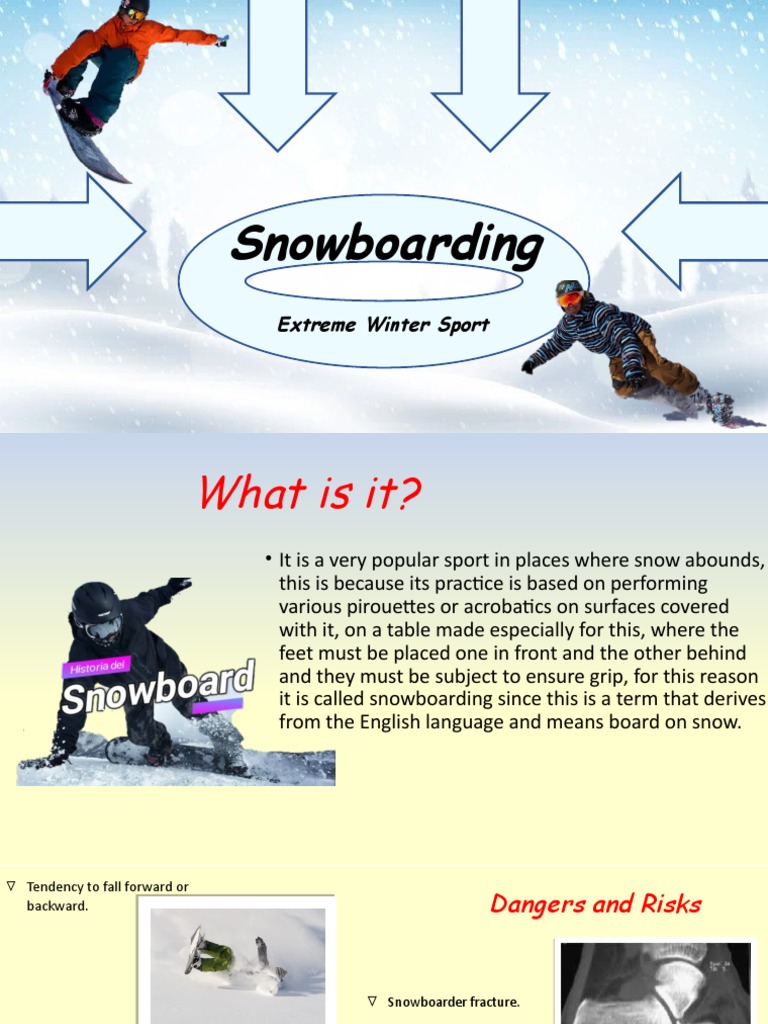 An Overview of Snowboarding: Equipment, Technique, Safety, and Risks | PDF