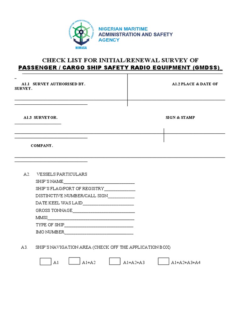 Radio Checklist and Attendance Form | PDF | Telecommunications | Water ...