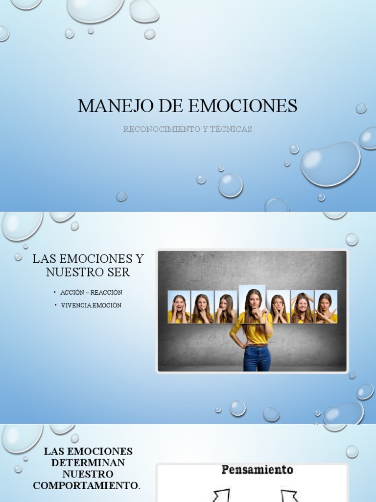 Técnicas para el Manejo de Emociones | PDF