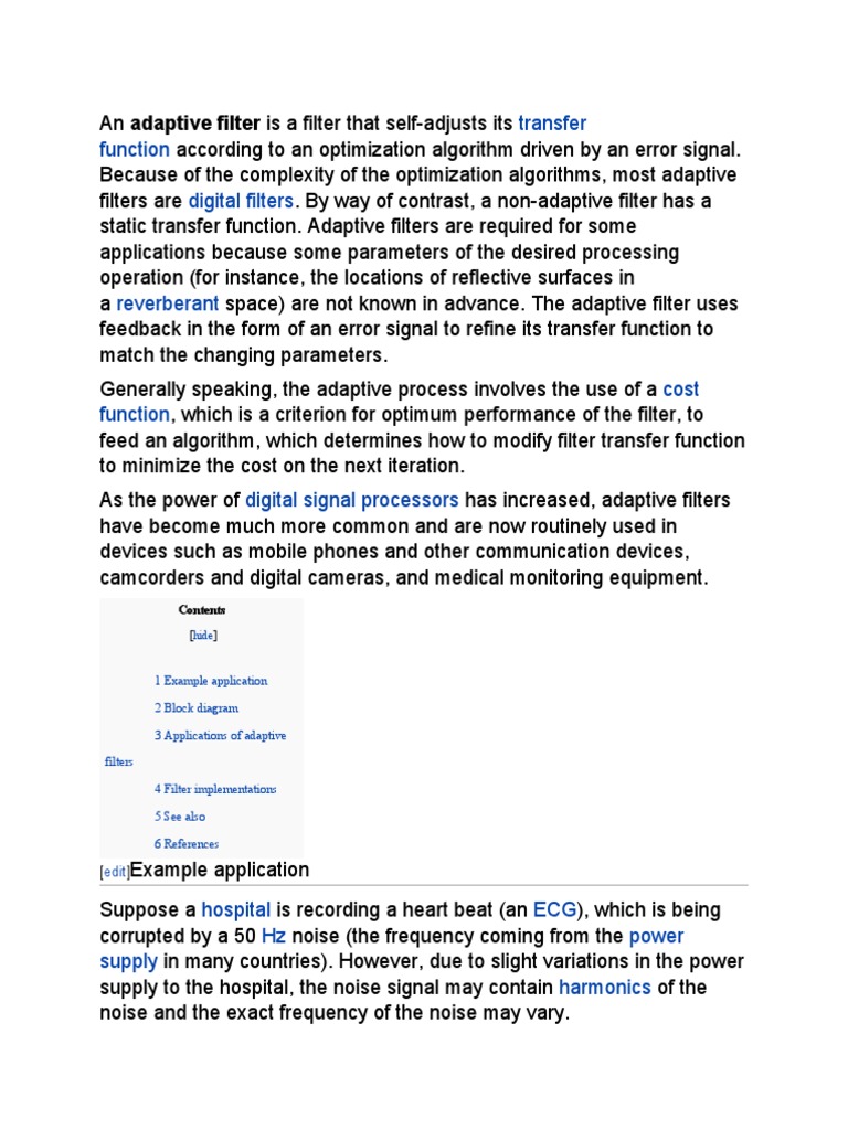 Transfer Function Digital Filters | PDF | Cybernetics | Control Theory