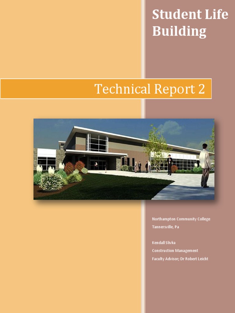Example of A Technical Report For A Construction Project | PDF ...