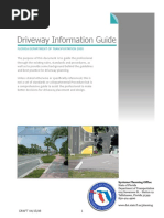 Driveway Design Criteria for Highways | PDF | Interchange (Road) | Traffic