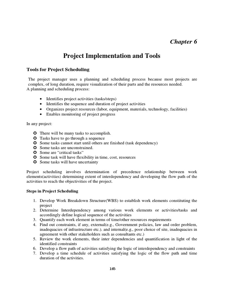 Project Scheduling Essentials | PDF