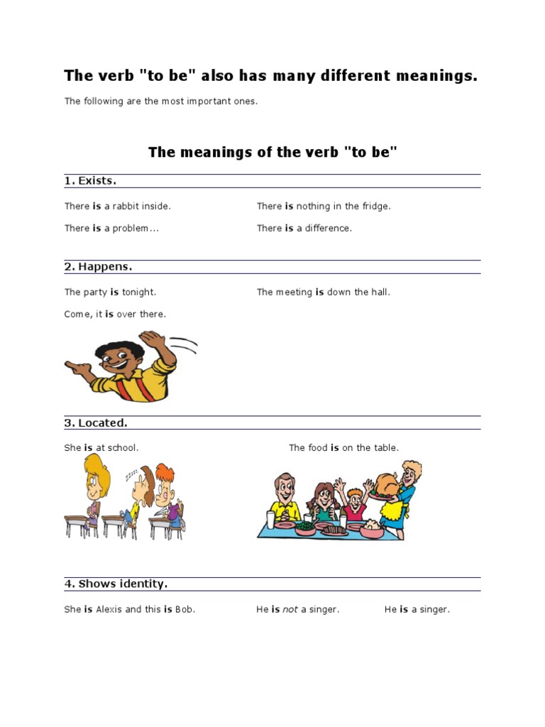 The Verb To Be Explanations | PDF | Verb | Grammatical Conjugation