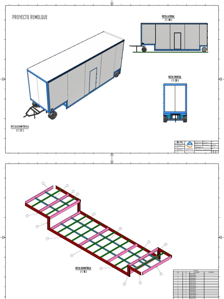 Planos de Zaranda Estática 3.4m3 | PDF | Gráficos | Periodismo visual